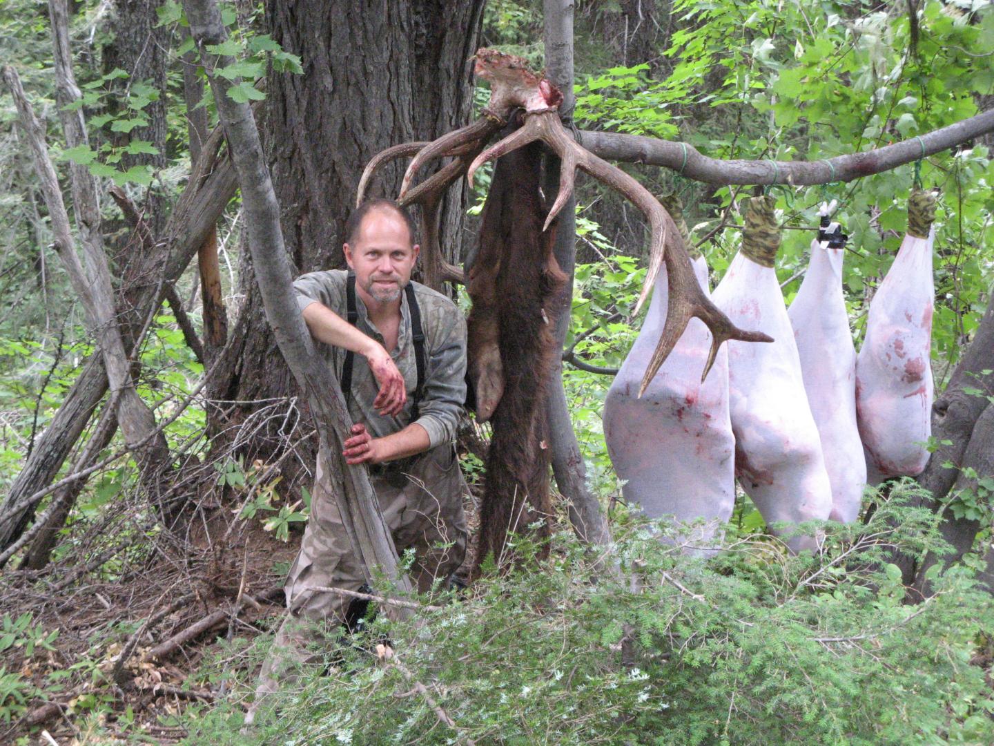 Elk Hunting Spike Camp | Montana Hunting Outfitter