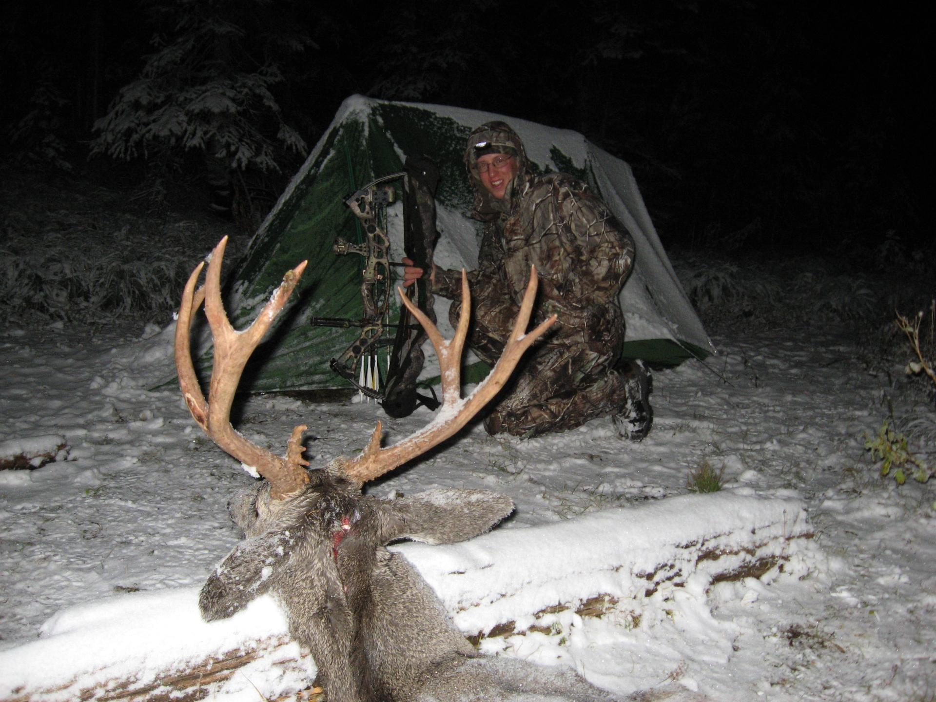Elk Hunting Spike Camp | Montana Hunting Outfitter